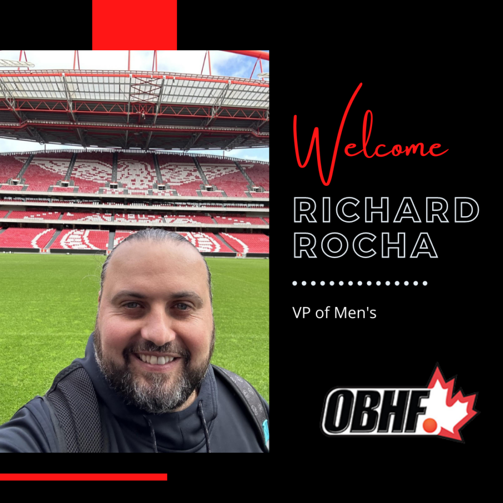 Huge welcome and congrats to our new VP of Men’s- Richard Rocha | Ontario Ball Hockey Federation